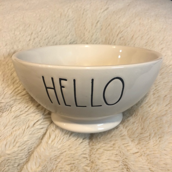 Rae Dunn | Dining | Rae Dunn Ll Hello Bowl Nwt New | Poshmark